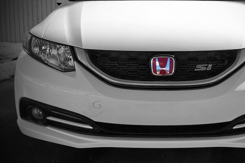 2012 - 2015 HONDA CIVIC | FRONT JDM RED EMBLEM @ iGround Canada